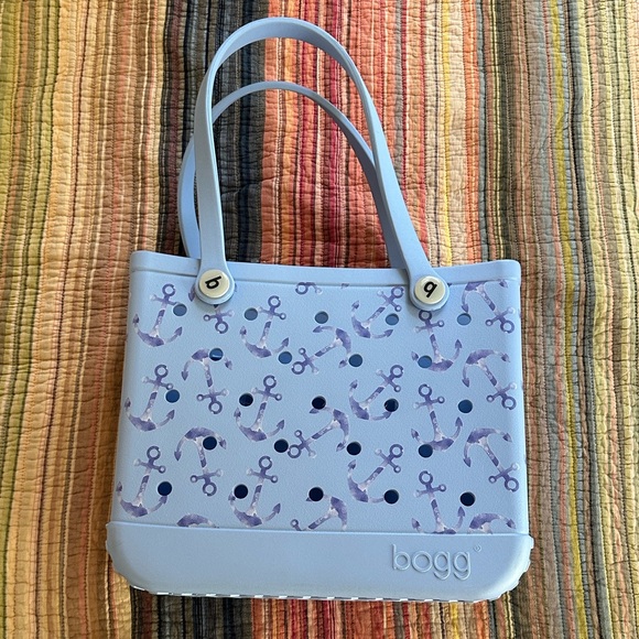 BOGG BAG | Bags | Bogg Bag Light Blue Anchor Tote | Poshmark